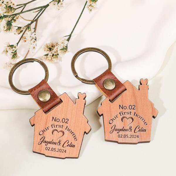 Home Keychain - Etsy