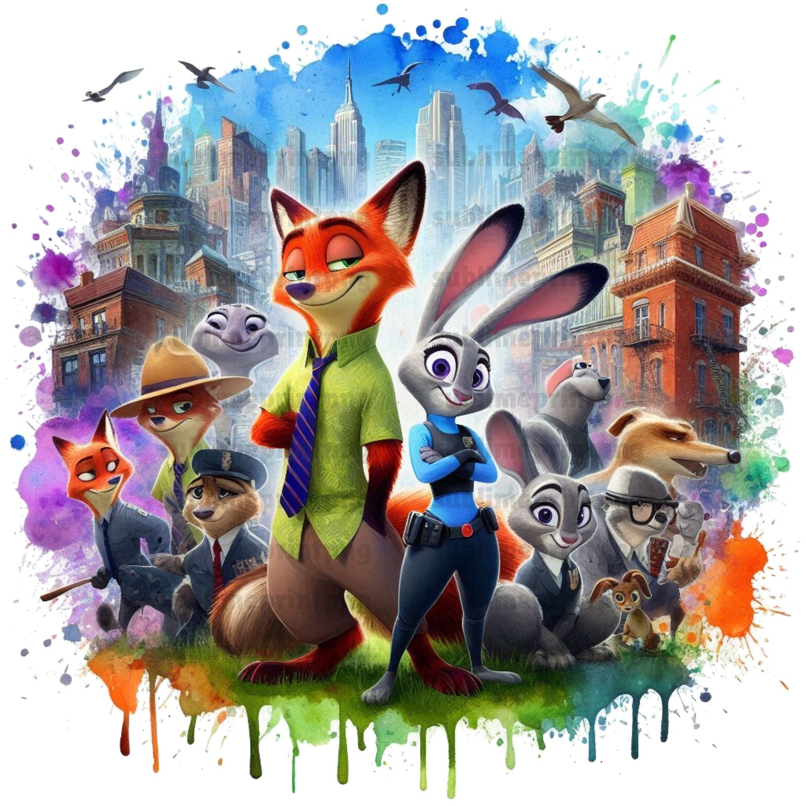 Zootopia, Zootopia Png, Zootopia Svg, Zootopia Nick & Judy, Zootopia ...