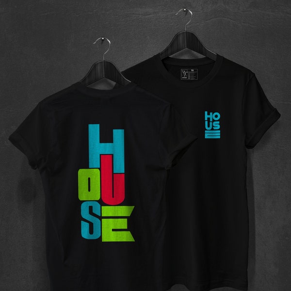 House Music T Shirt - Etsy