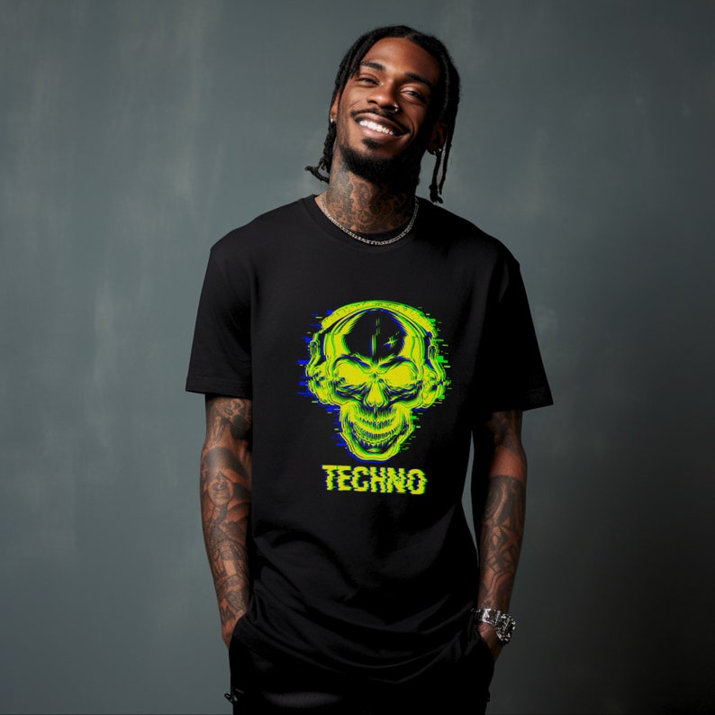 Techno Music Shirt, Rave T-shirt, Techno Festival Outfit, Rave Party ...