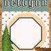 Woodland Themed 2D Shapes Poster Set - Etsy Canada