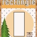 Woodland Themed 2D Shapes Poster Set - Etsy Canada