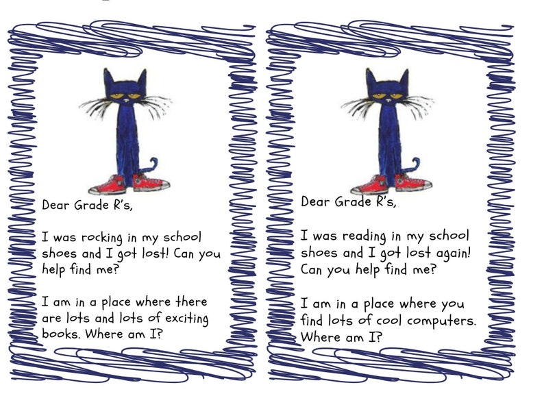 Pete the Cat - Rocking My School Shoes First Week of School Story, Tour ...