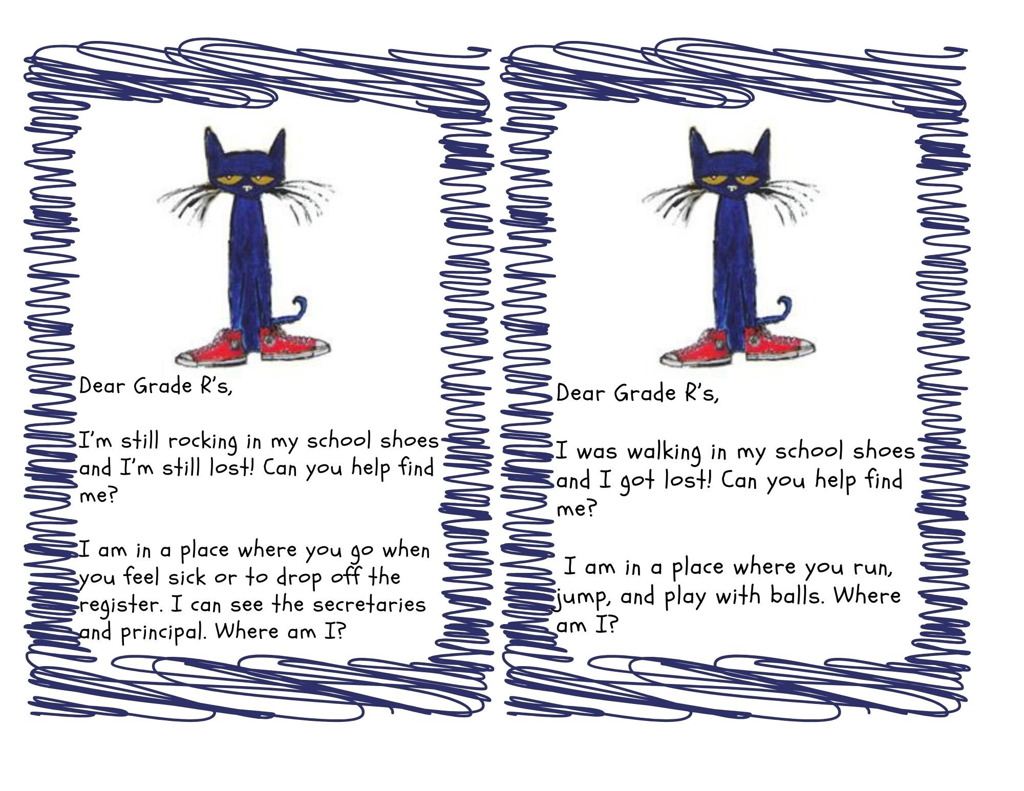 Pete the Cat - Rocking My School Shoes First Week of School Story, Tour ...