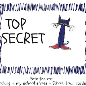 Pete the Cat - Rocking My School Shoes First Week of School Story, Tour ...