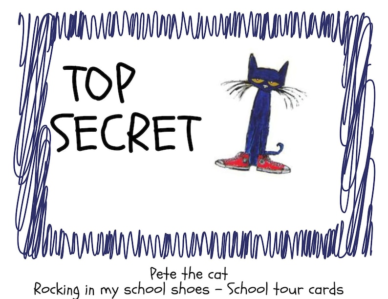 Pete the Cat - Rocking My School Shoes First Week of School Story, Tour ...
