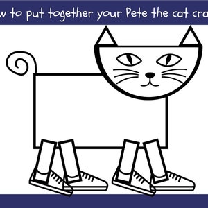 Pete the Cat - Rocking My School Shoes First Week of School Story, Tour ...