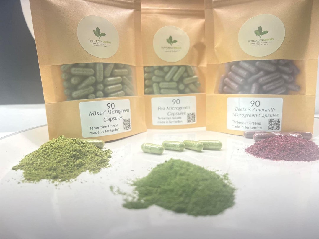 Mixed Microgreens Capsules 90 - Etsy