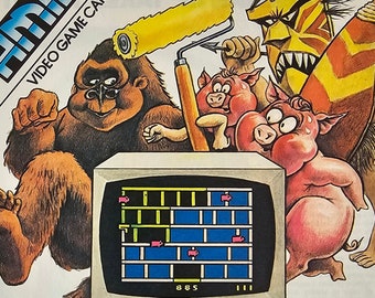 Frogger, Parker Brothers, Atari Video Game Print Ad, 1982 Vintage ...