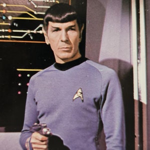 Star Trek, the Original Series, Spock Holding Phaser, Vulcan, Science ...