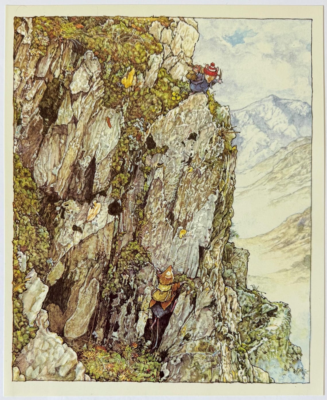 Brambly Hedge, Mr Apple and Wilfred Climb Hill, Mouse, Mice, 1999 ...