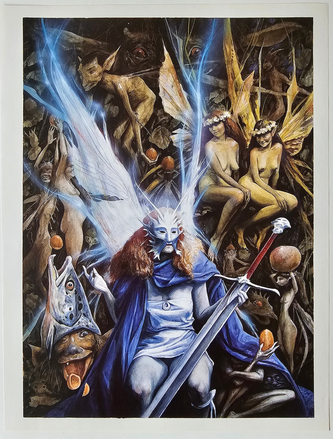 Brian Froud, Faeries, Fairy, Faries, Fantasy Art, 2000 Vintage Book ...