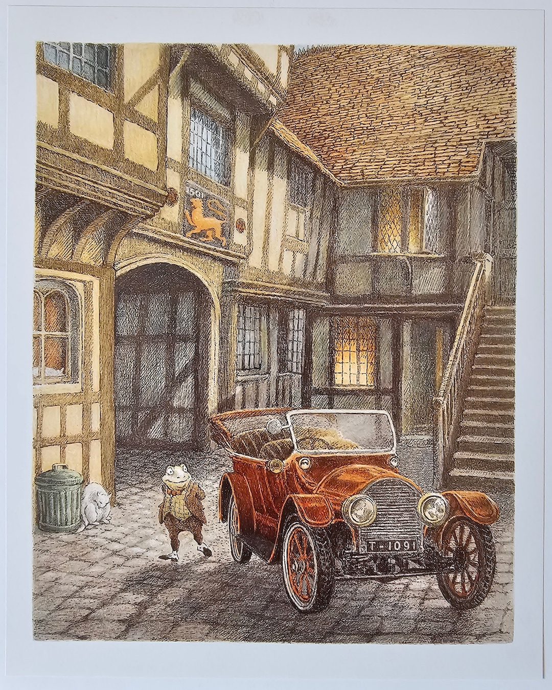 The Wind in the Willows, Mr Toad, Classic Car, Inga Moore, 2000 Vintage ...