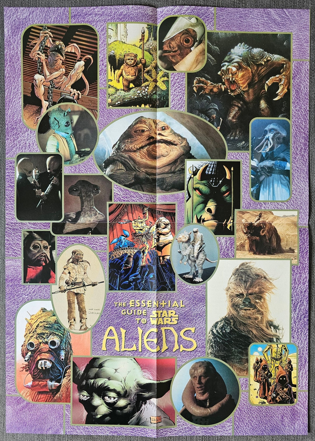 Star Wars, Jabba the Hutt, Chewbacca, Jawa, Yoda, Greedo, Aliens ...