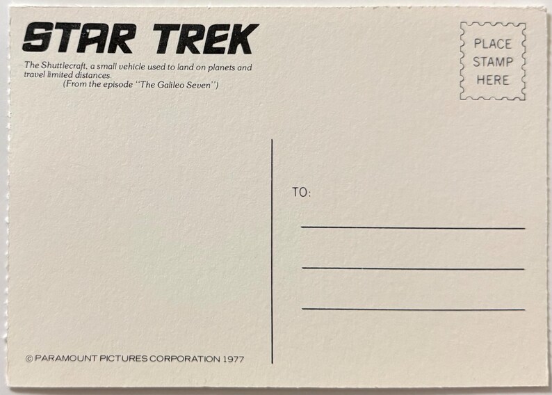 Star Trek, the Original Series, Shuttlecraft Galileo, Science Fiction ...