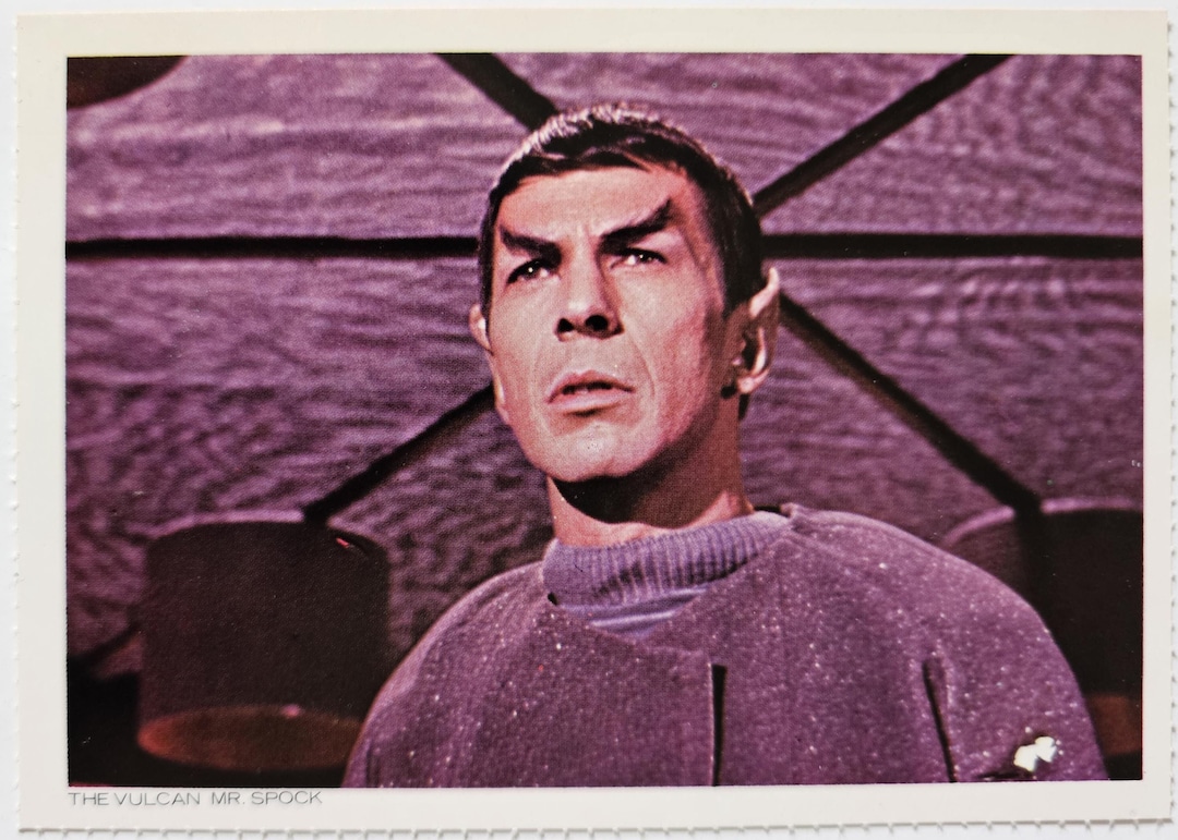 Star Trek, the Original Series, Spock, Vulcan, Science Fiction, 1977 ...