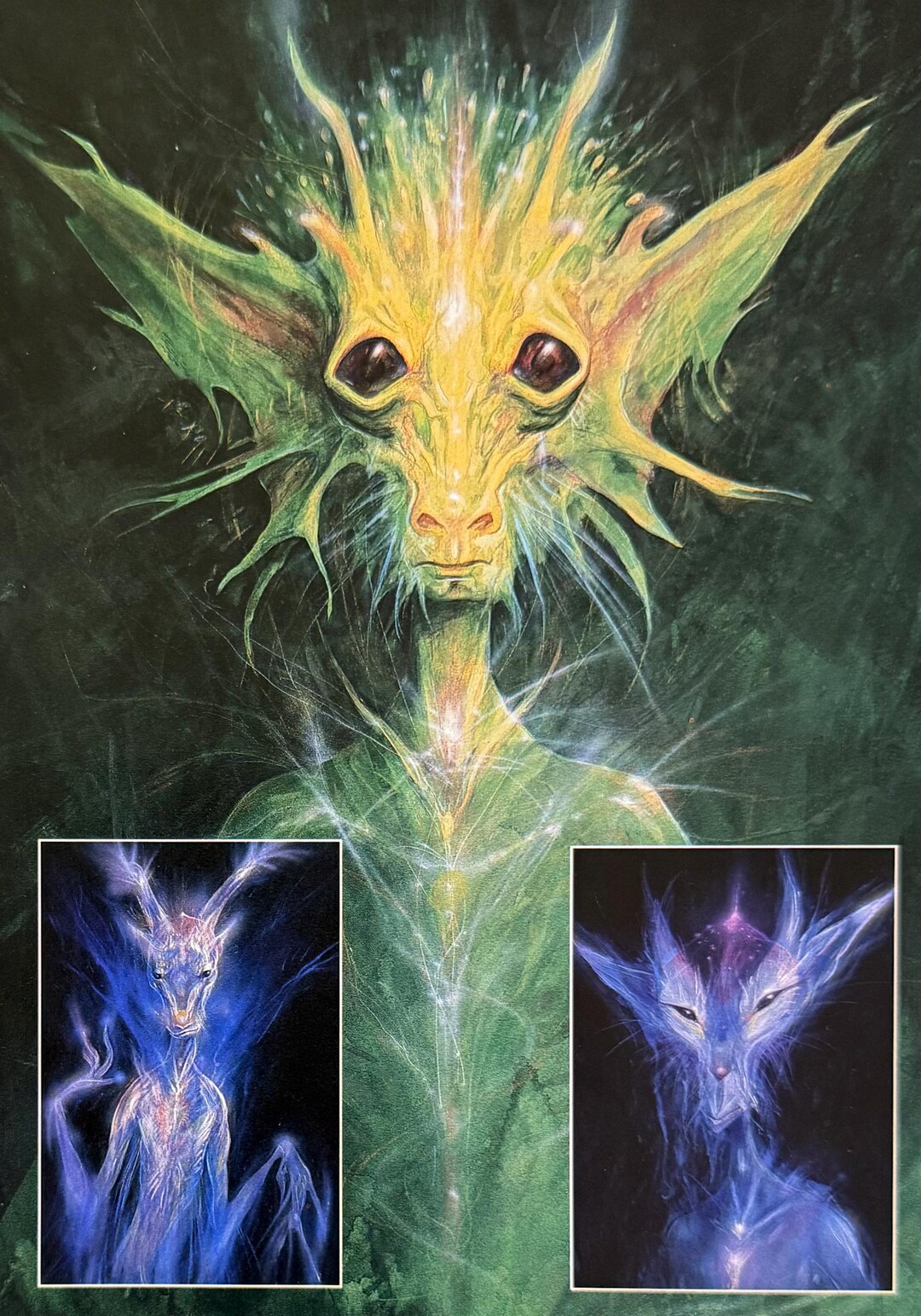 Brian Froud, Honesty, the Fairy of the Soulful Eyes, Faeries, Fairy ...