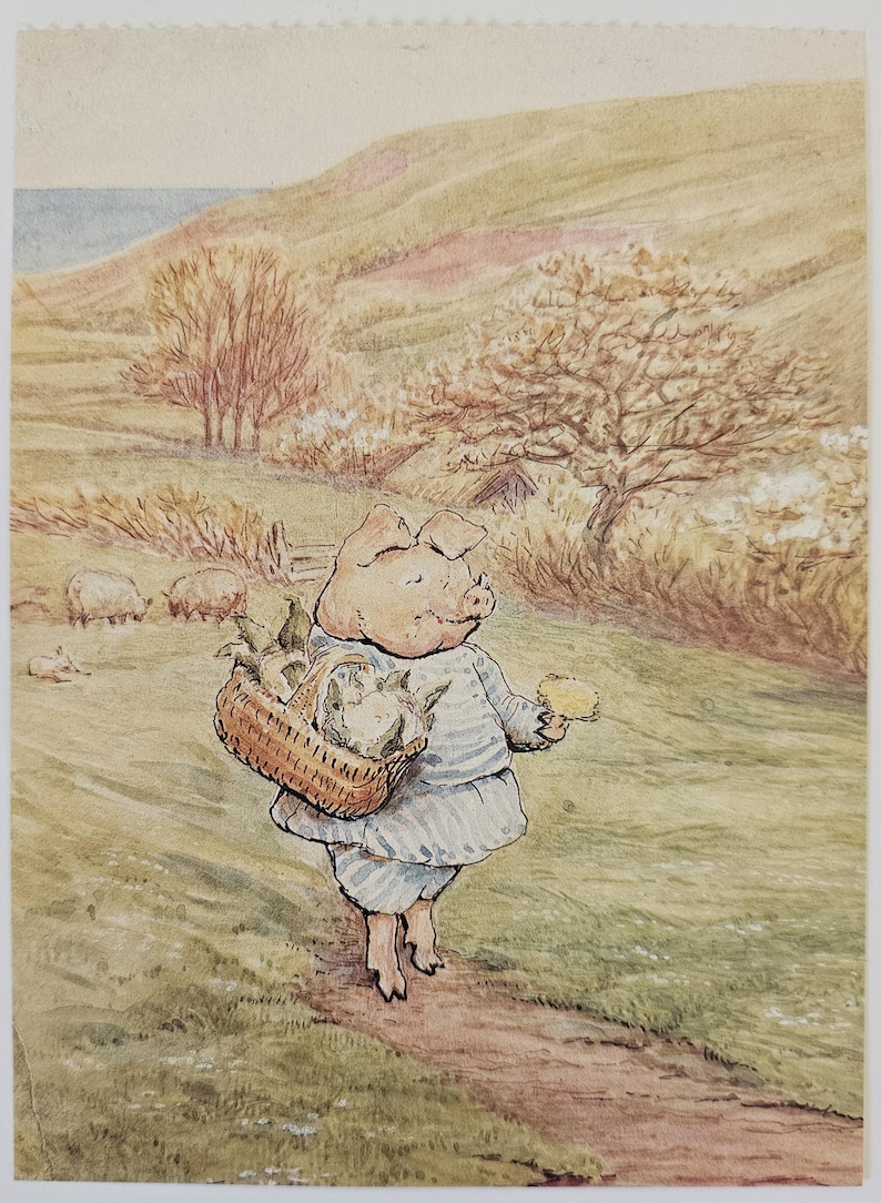 Beatrix Potter, the Tale of Peter Rabbit, Garden, Pig Robinson, 1991 ...