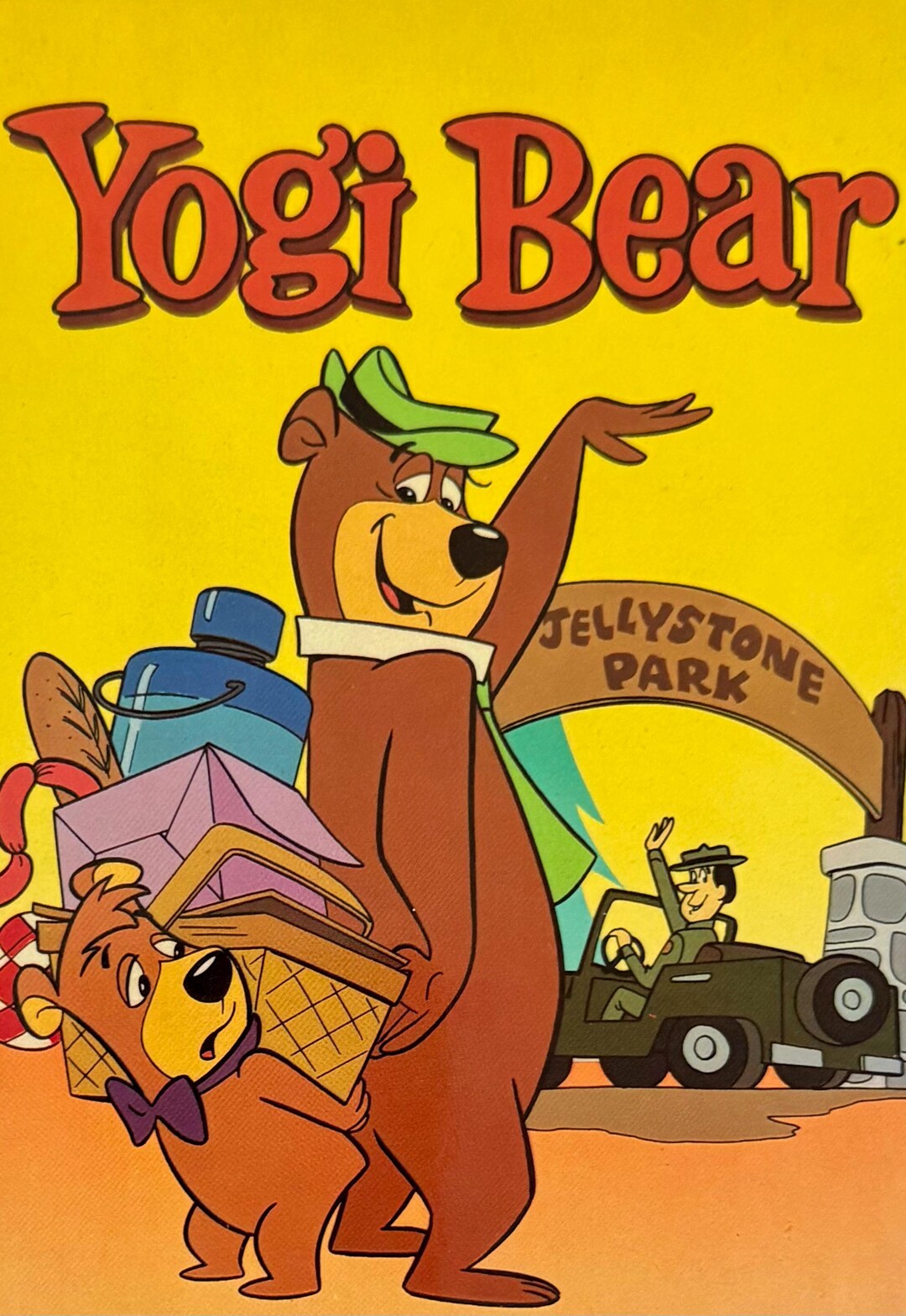 Yogi Bear, Boo Boo and Ranger Smith in Jellystone Park, Hanna-barbera ...