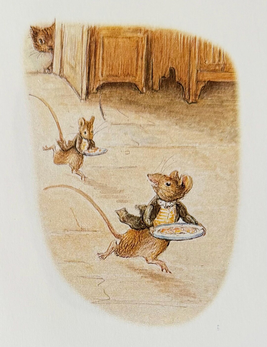 Beatrix Potter, Johnny Town House, Mouse Chasing Mouse, Mice, 1987 ...