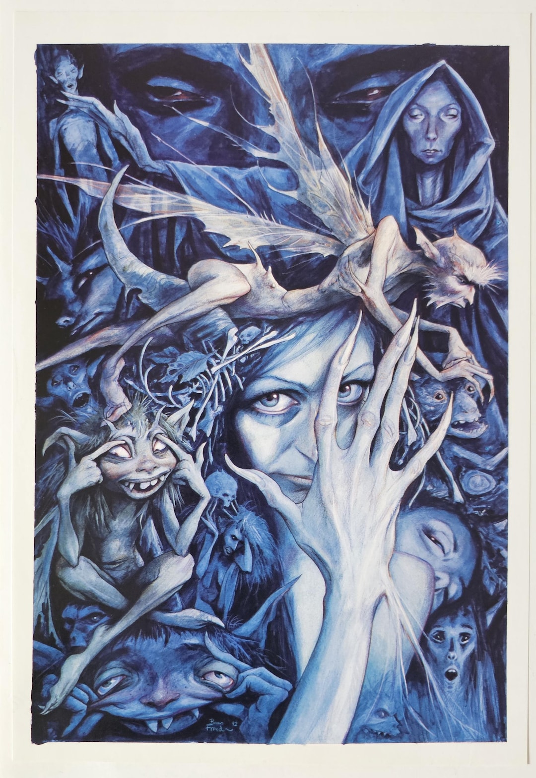 Brian Froud, Faeries, Fairy, Faries, Fantasy Art, 2000 Vintage Book ...