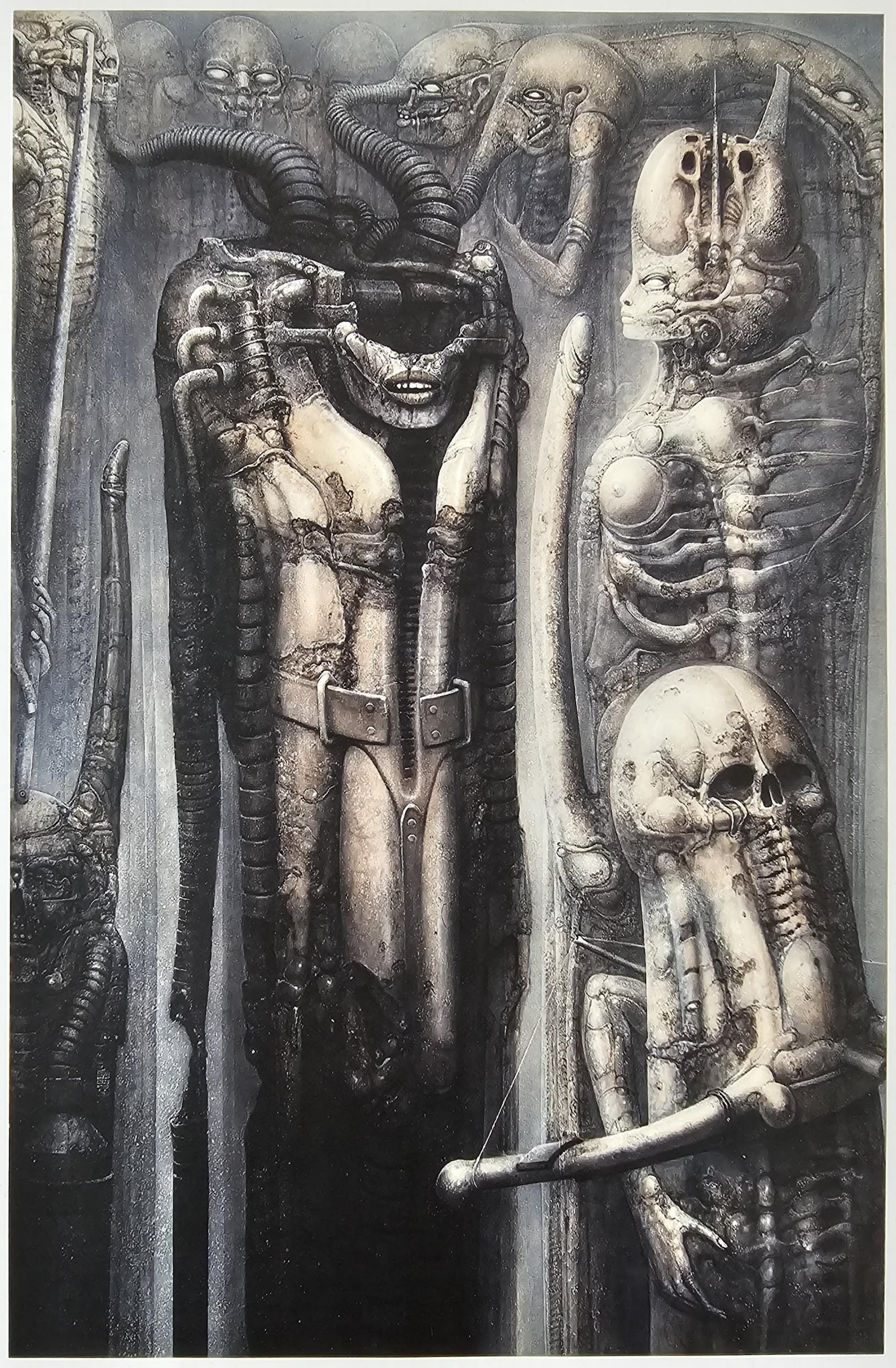 HR Giger, Fantasy Art, Horror, Science Fiction, 1996 Vintage Book Print ...