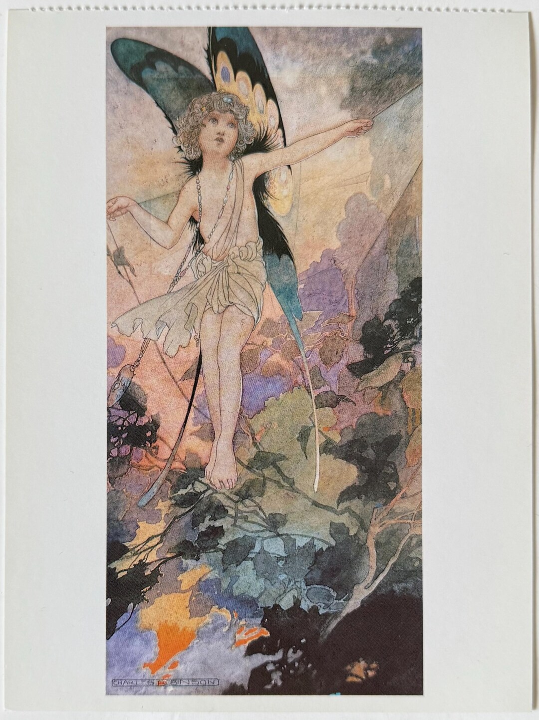 Fairies, Fairy, the Magic of the Cobweb, Fantasy Art, 1994 Vintage ...