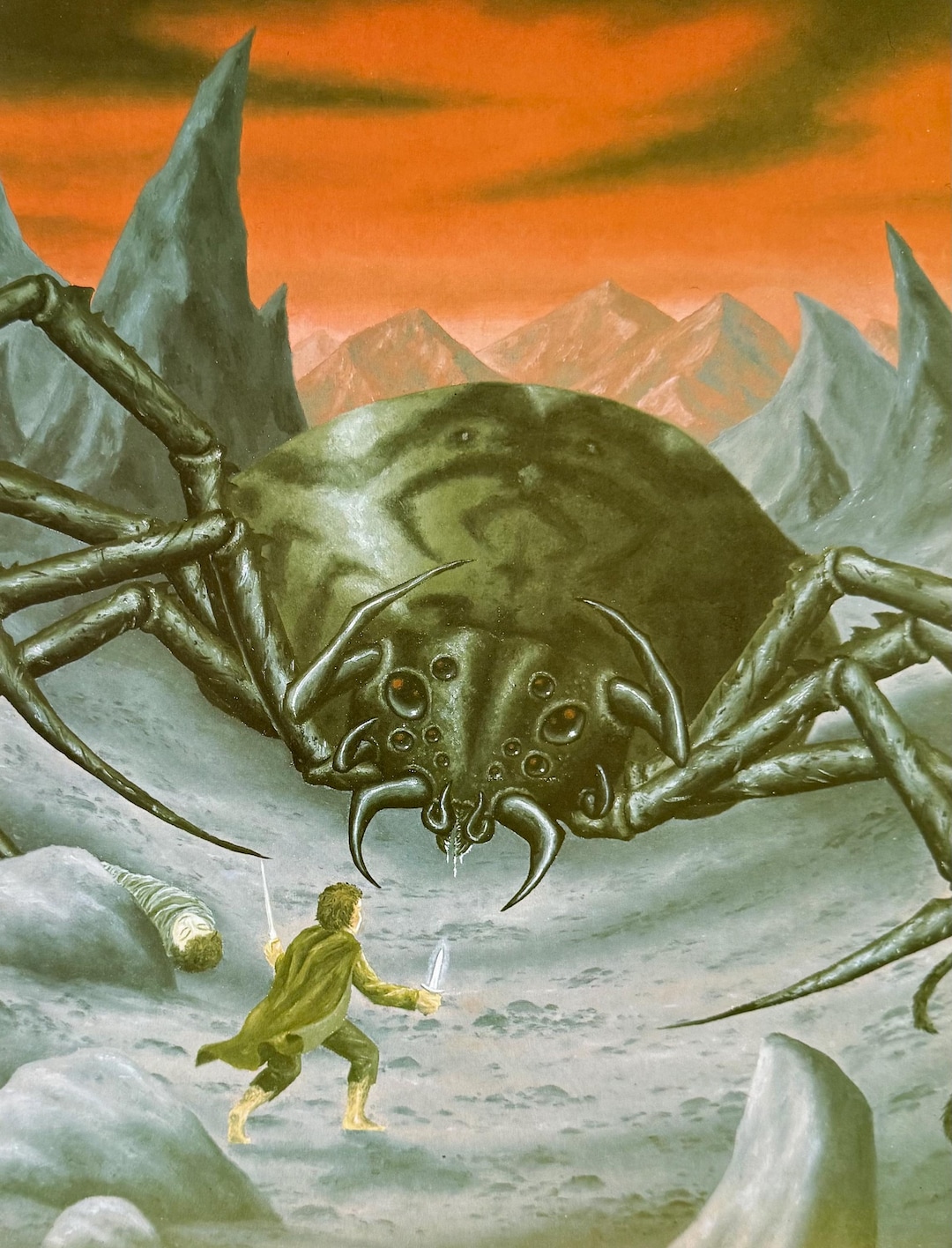 Sam and Shelob, Giant Spider, Tolkien, Lord of the Rings, the Hobbit ...