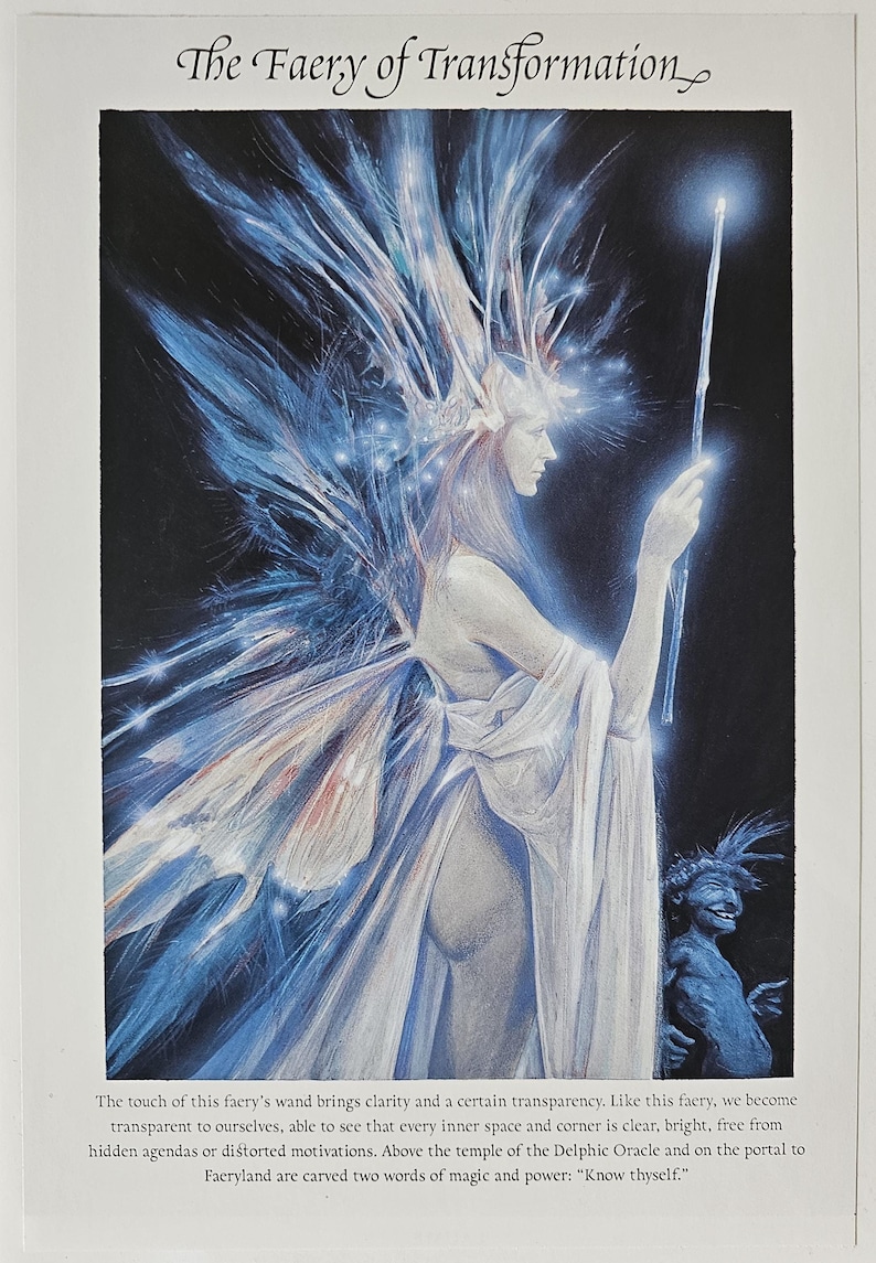 Brian Froud, the Faery of Transformation, Faeries, Fairy, Faries ...