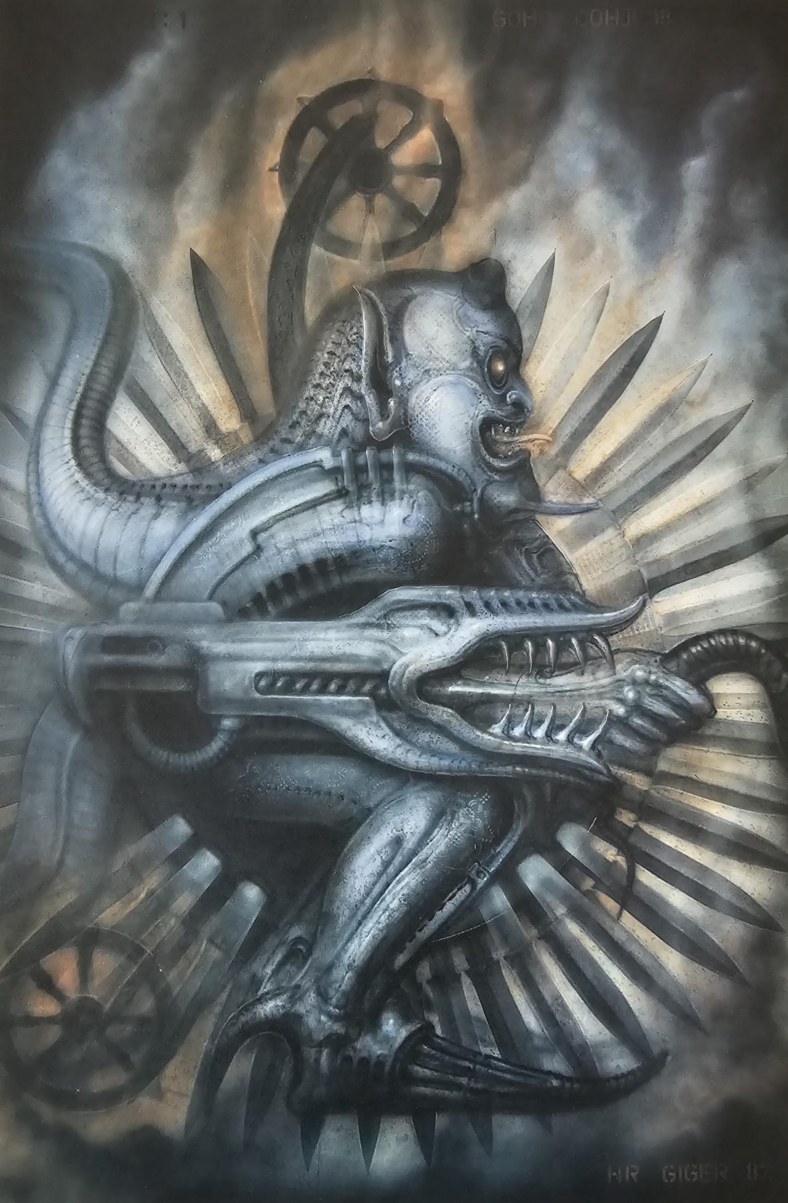 HR Giger, Goho Dohji, Fantasy Art, Horror, Science Fiction, 1996 ...