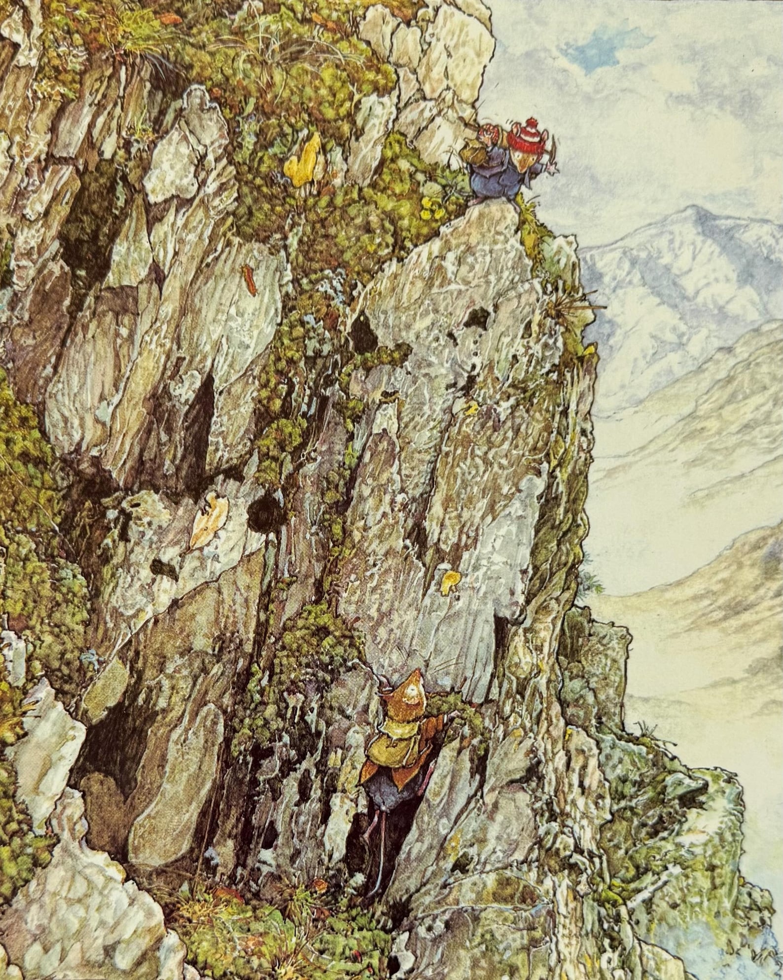 Brambly Hedge, Mr Apple and Wilfred Climb Hill, Mouse, Mice, 1999 ...