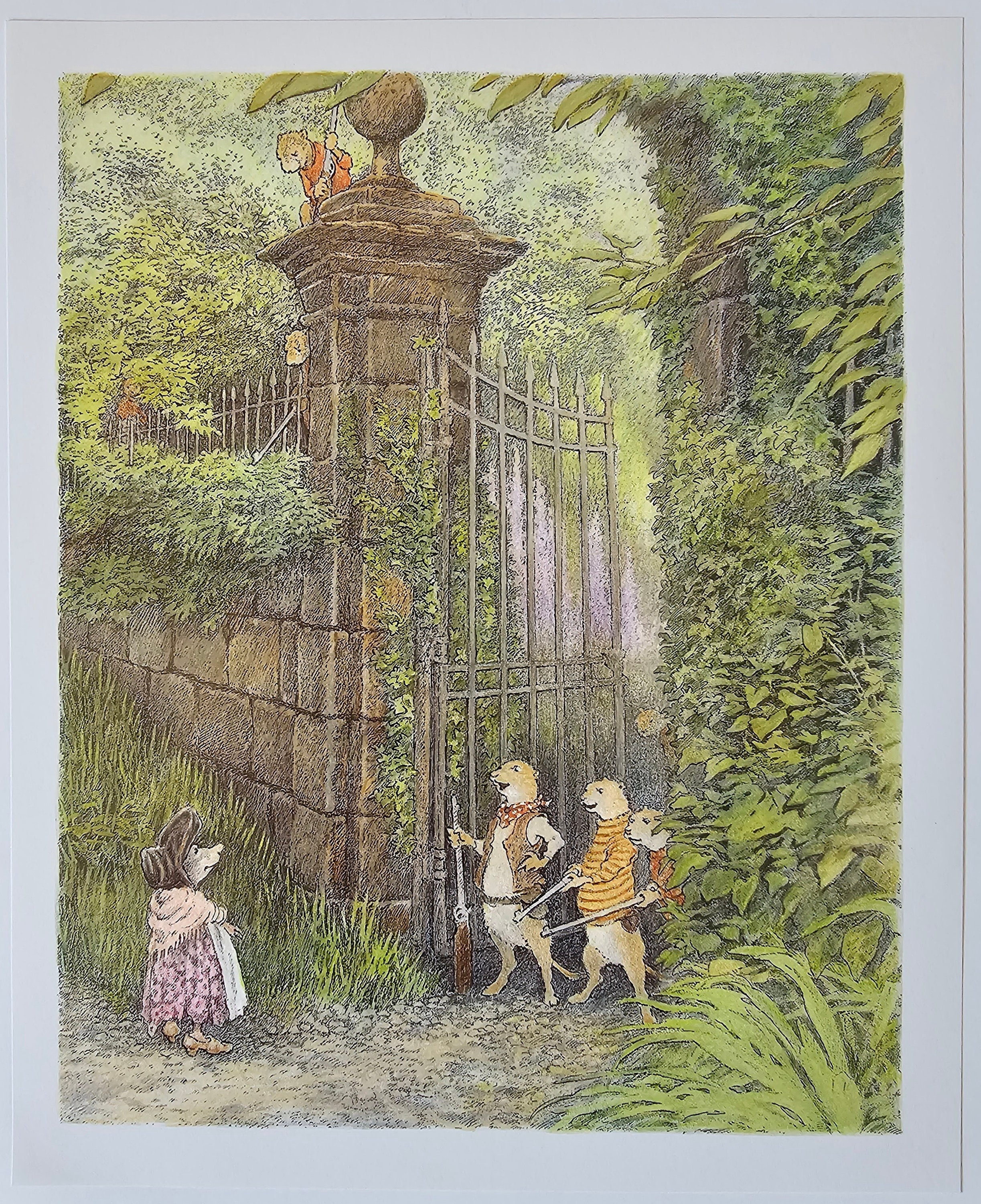 The Wind in the Willows, Mr Toad, Inga Moore, 2000 Vintage Book Print ...