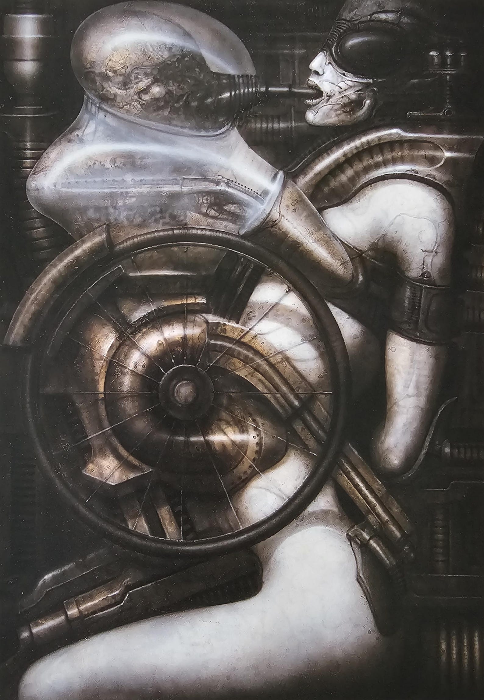 HR Giger, Biomechanoid, Fantasy Art, Horror, Science Fiction, 1996 ...