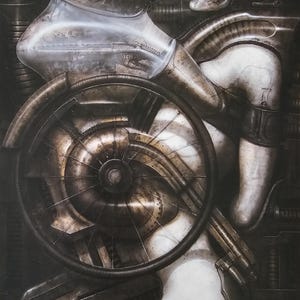 HR Giger, Biomechanoid, Fantasy Art, Horror, Science Fiction, 1996 ...