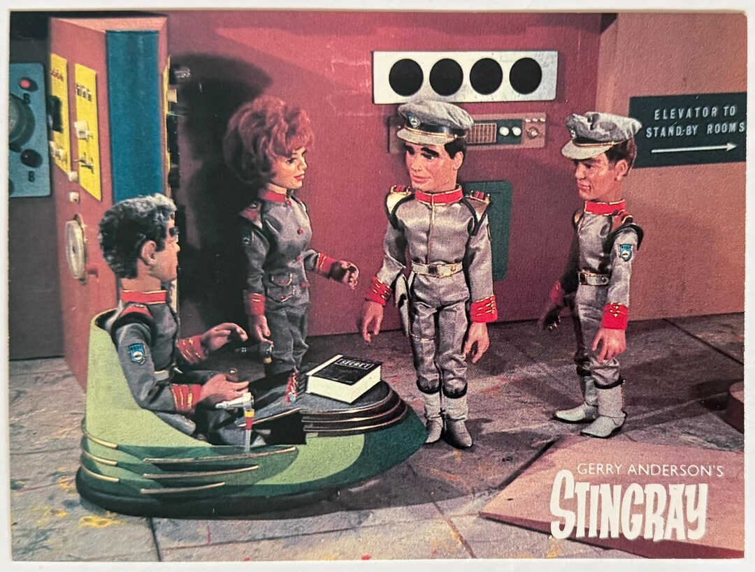 Stingray, Gerry Anderson, Commander Shore, Troy and Phones, 1986 ...