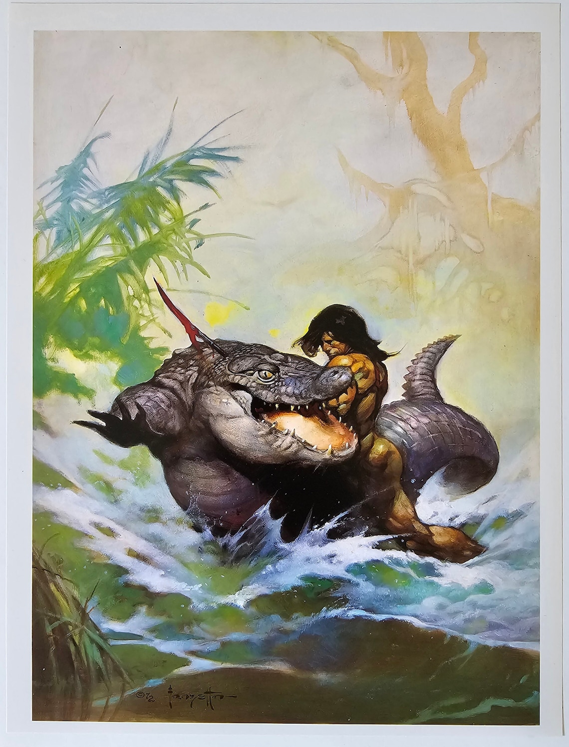 Monster Out of Time | Frank Frazetta painting, Monster Out o… | Flickr