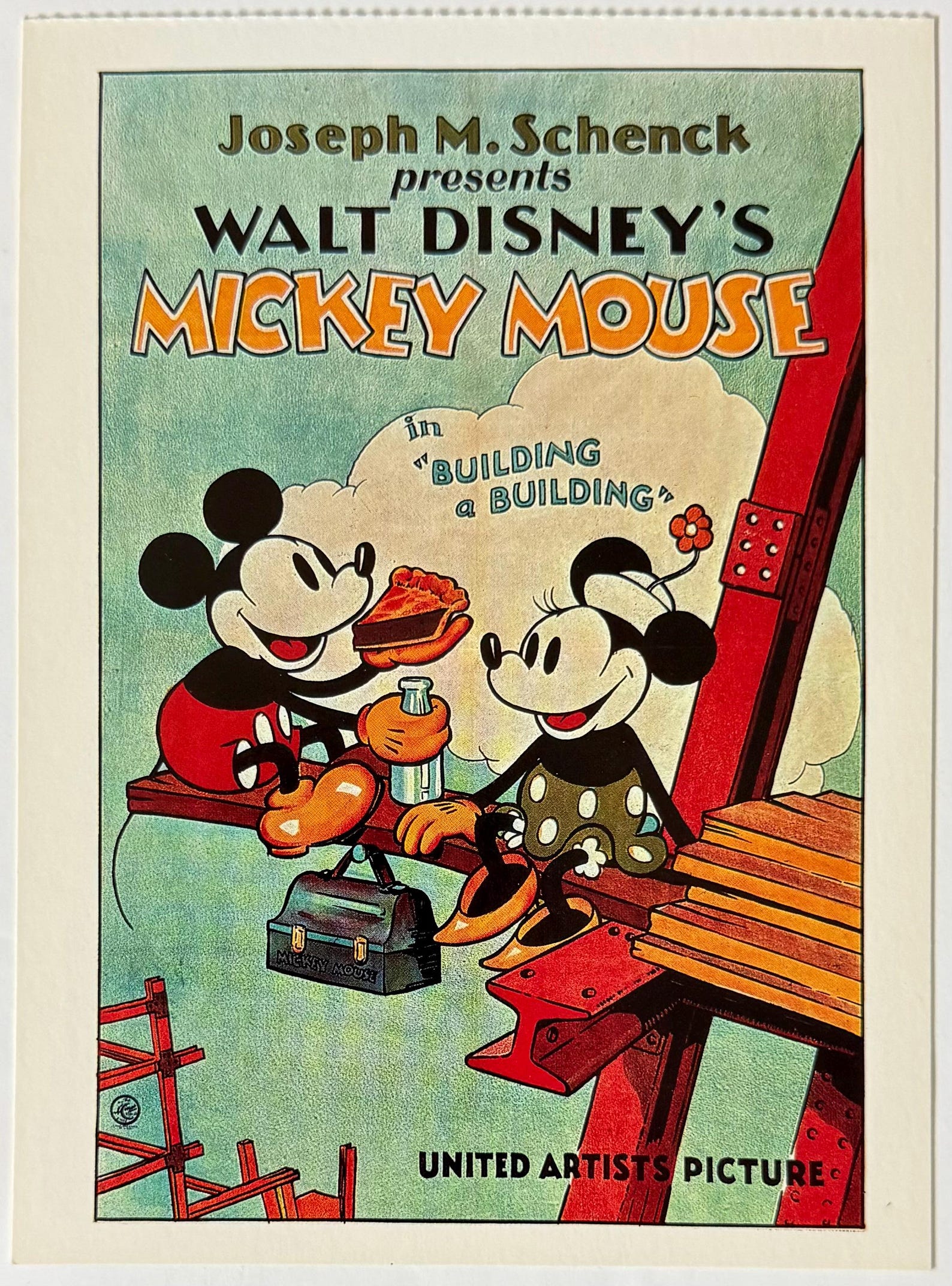 Disney, Mickey Mouse, Minnie Mouse, Building, 1991 Vintage Postcard - Etsy