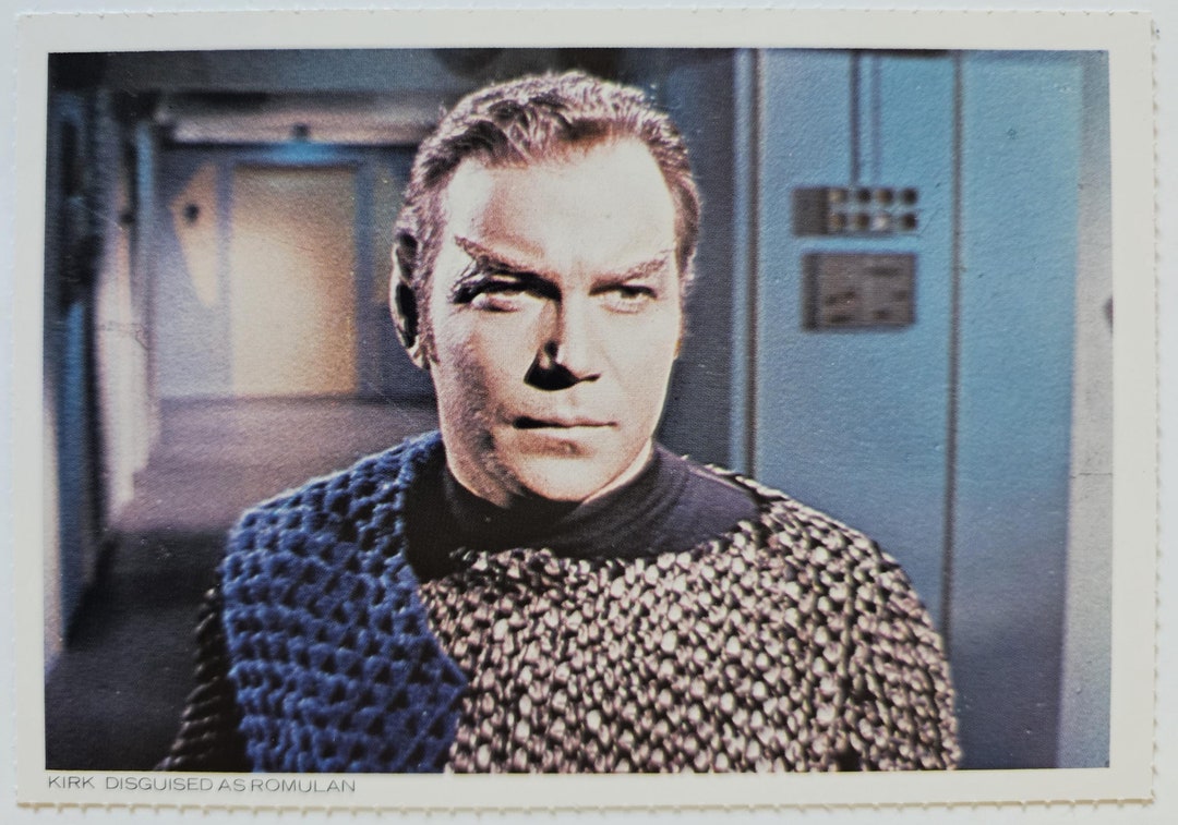 Star Trek, the Original Series, Captain James T Kirk, Romulan Disguise ...
