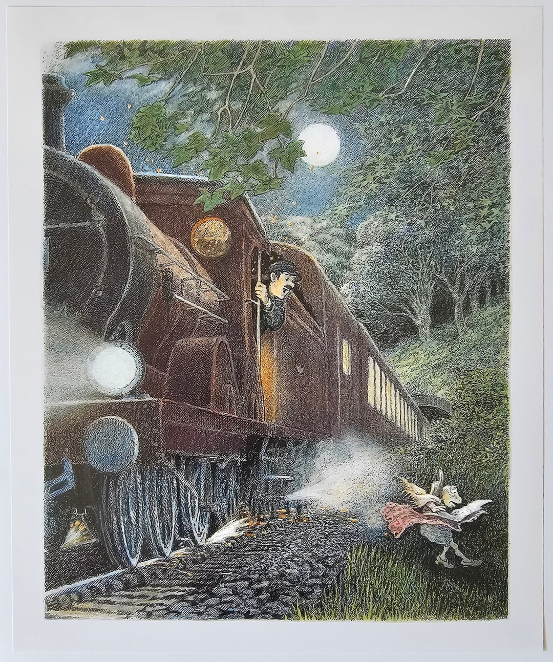The Wind in the Willows, Mr Toad, Train, Inga Moore, 2000 Vintage Book ...