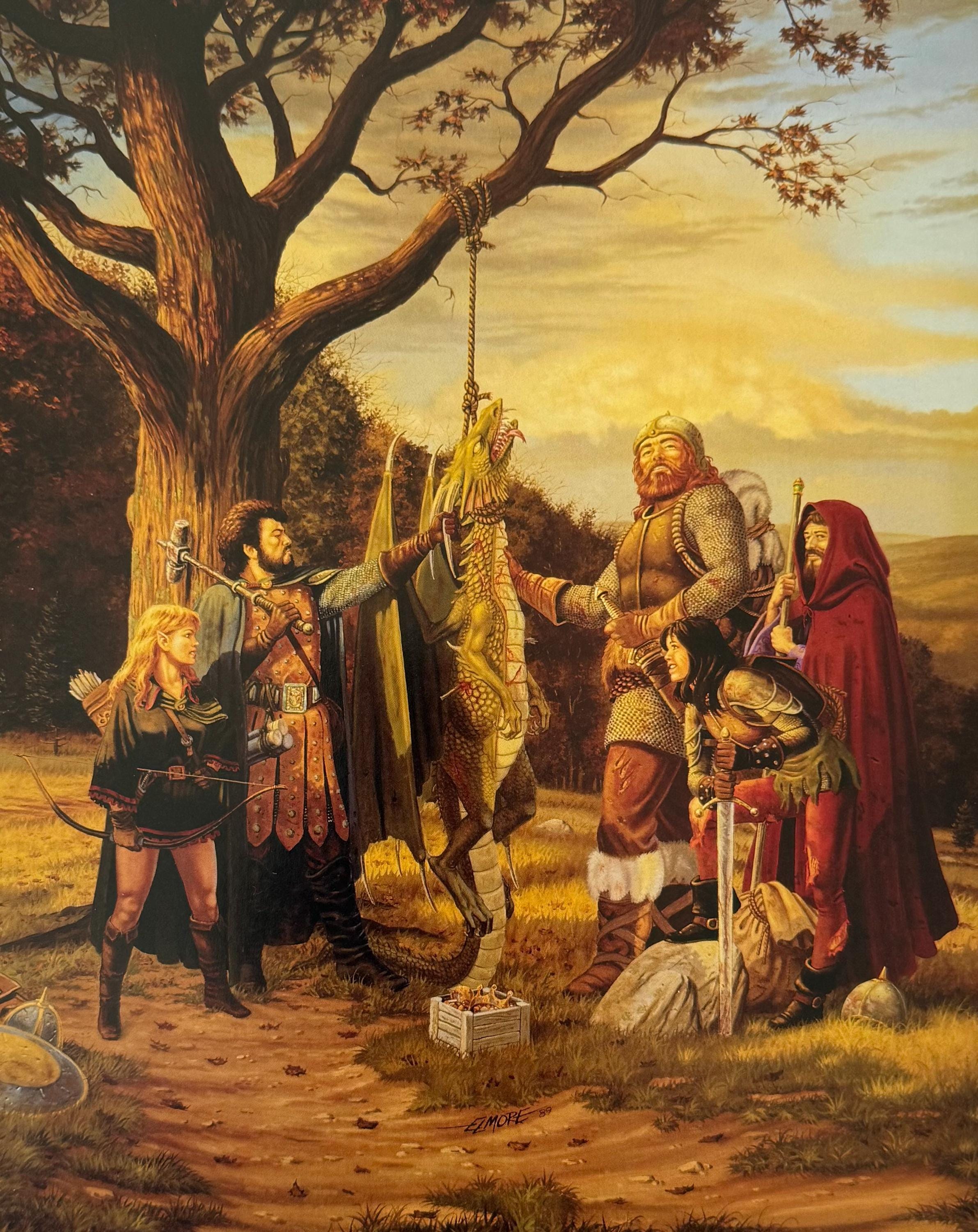 Dungeons and Dragons, Dragonlance, Dragonslayers and Proud of It, Larry ...