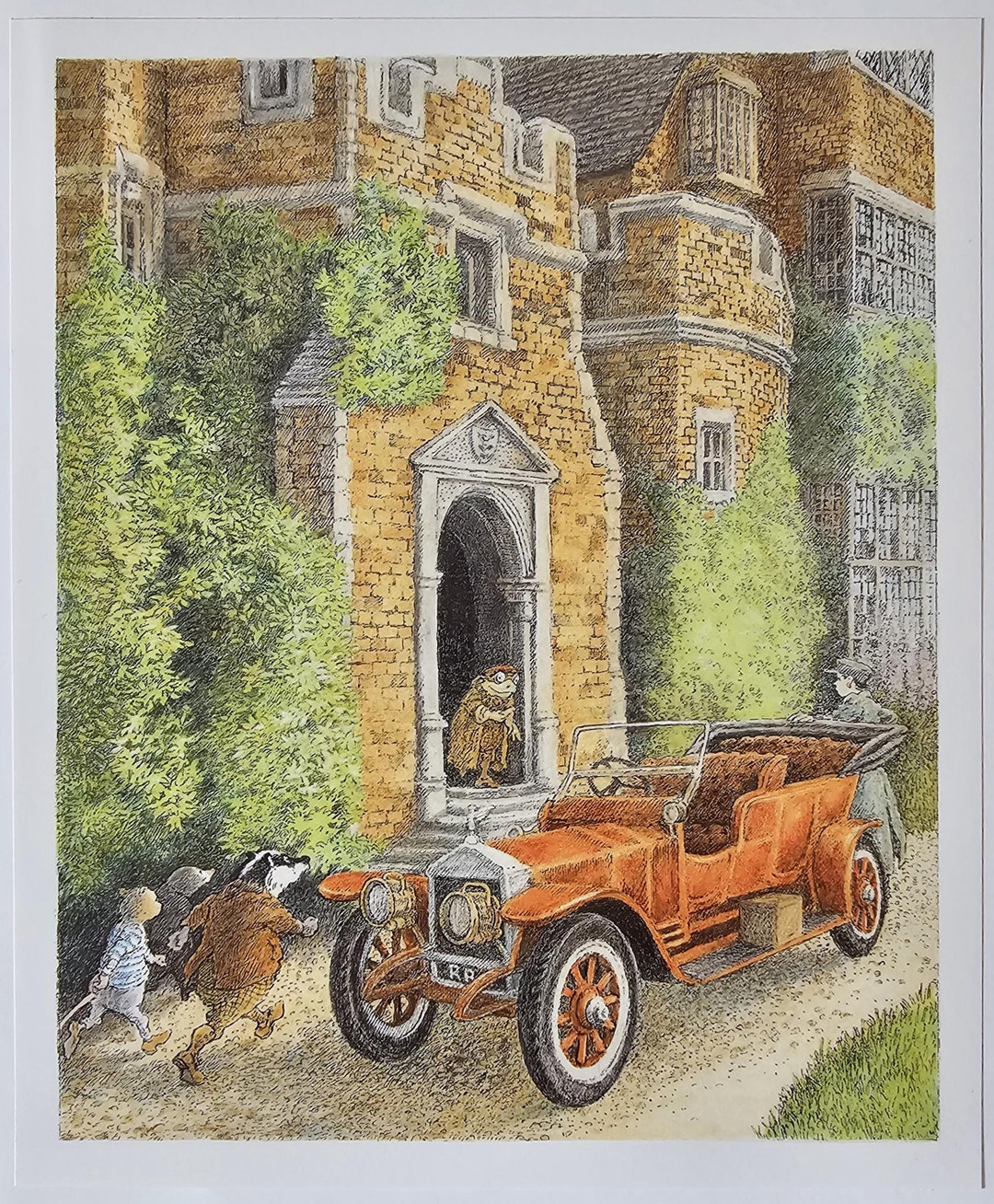 The Wind in the Willows, Badger, Ratty, Mole, Mr Toad, Classic Car ...
