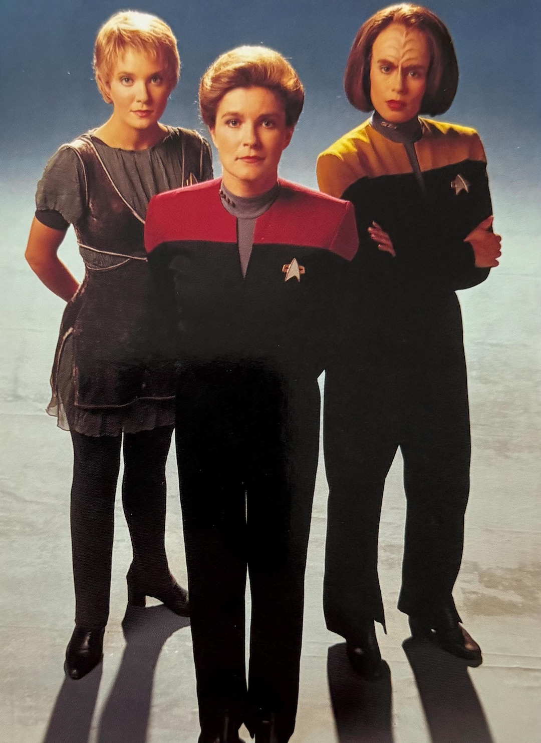 Star Trek Voyager, Kes, Captain Janeway and B’elanna Torres, Science ...