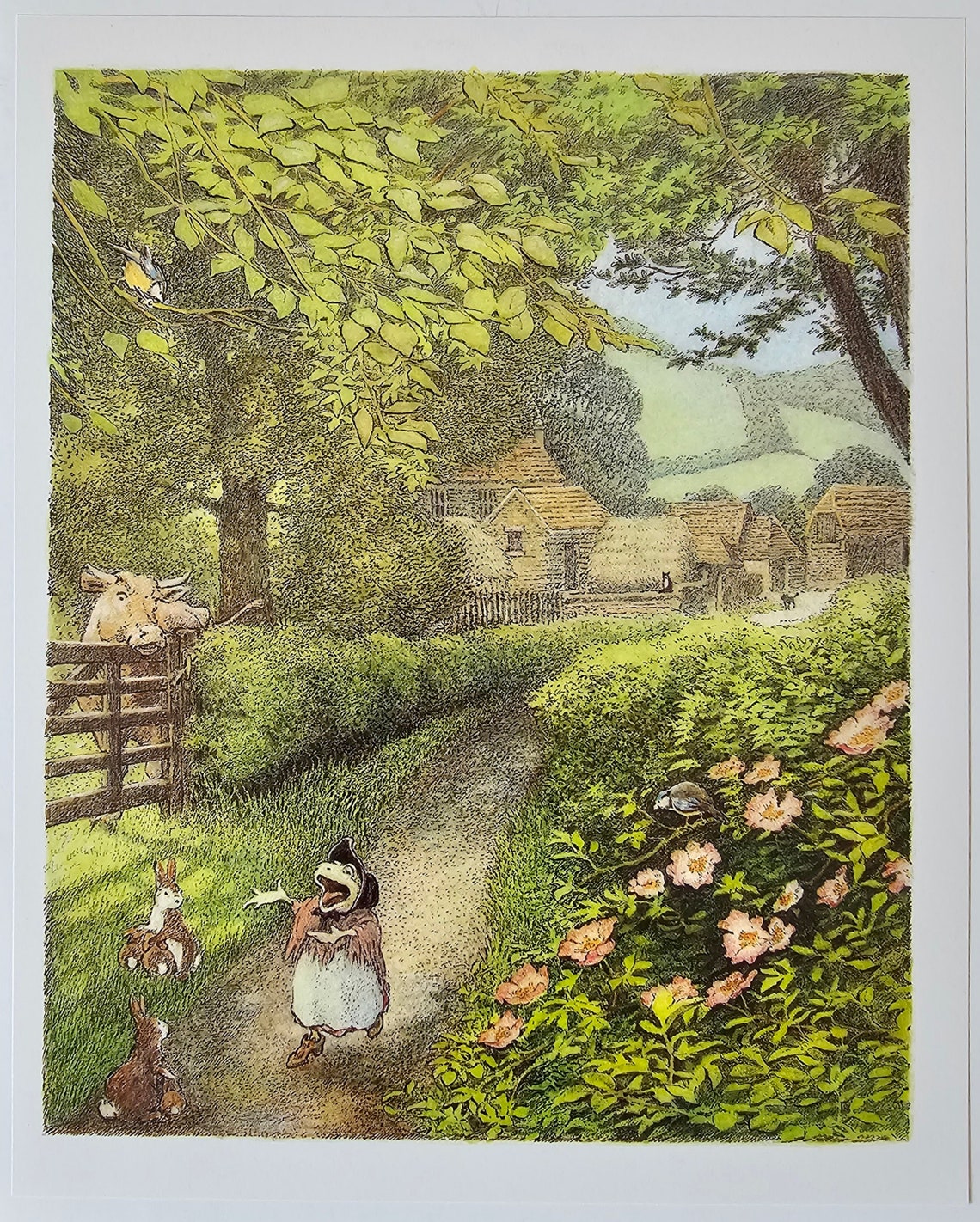 The Wind in the Willows, Mr Toad, Inga Moore, 2000 Vintage Book Print ...