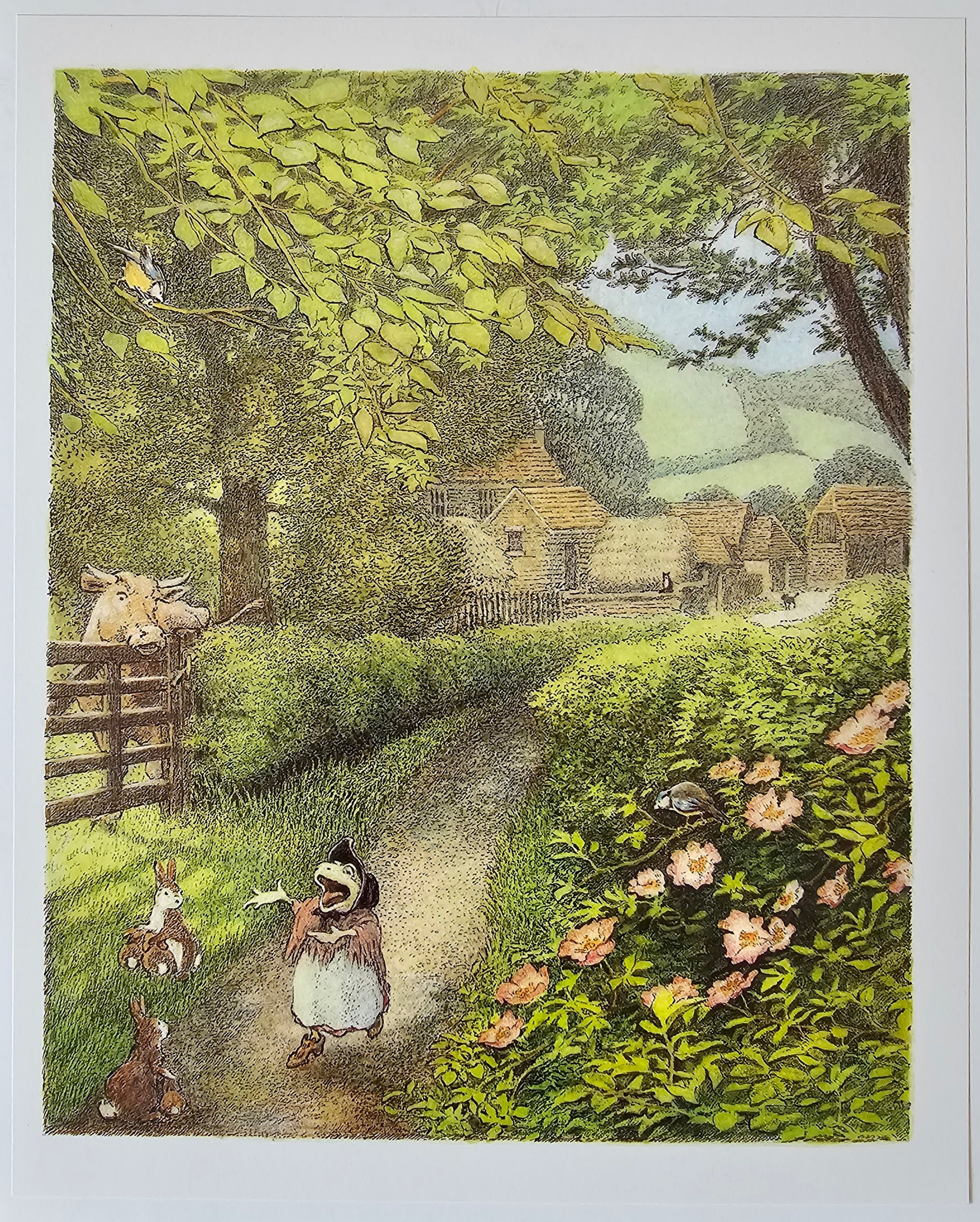 The Wind in the Willows, Mr Toad, Inga Moore, 2000 Vintage Book Print ...
