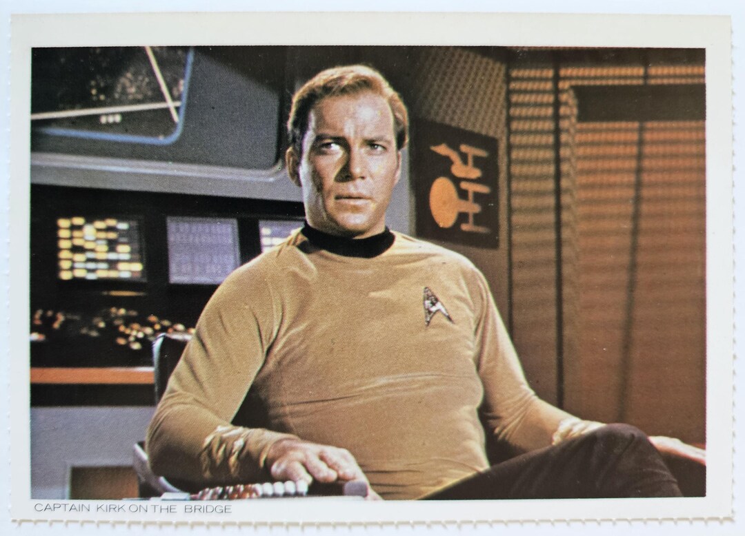 Star Trek, the Original Series, Captain James T Kirk, Science Fiction ...