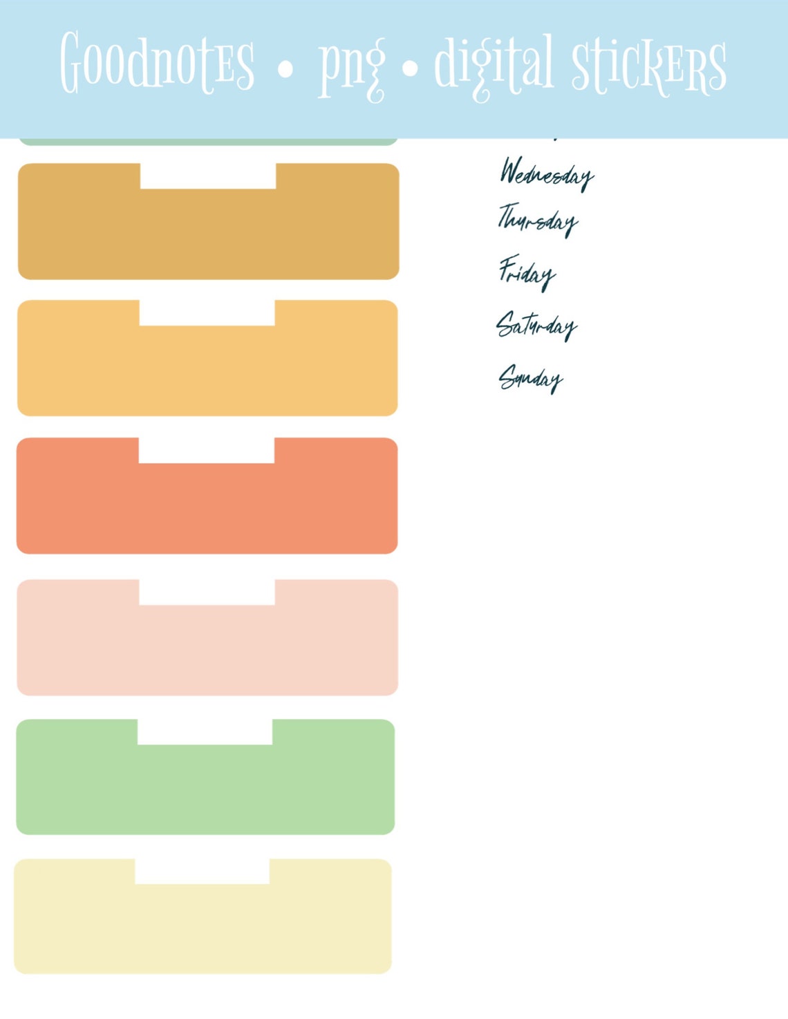 Planner Stickers Digital Stickers Planner Goodnotes Stickers Work Mood ...