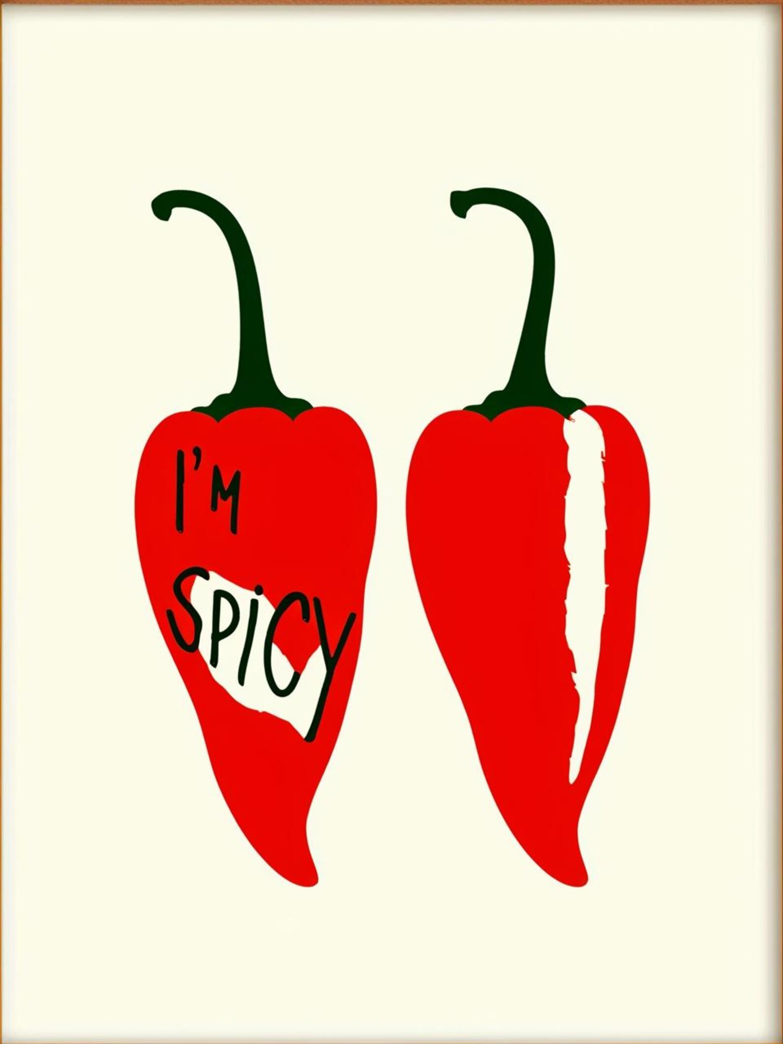 Red Chili Pepper Print – Fun & Bold Kitchen Wall Art - Etsy