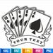 Playing Cards Svg, Playing Cards Svg, Aces Svg, Clip Art, Royal Flush ...