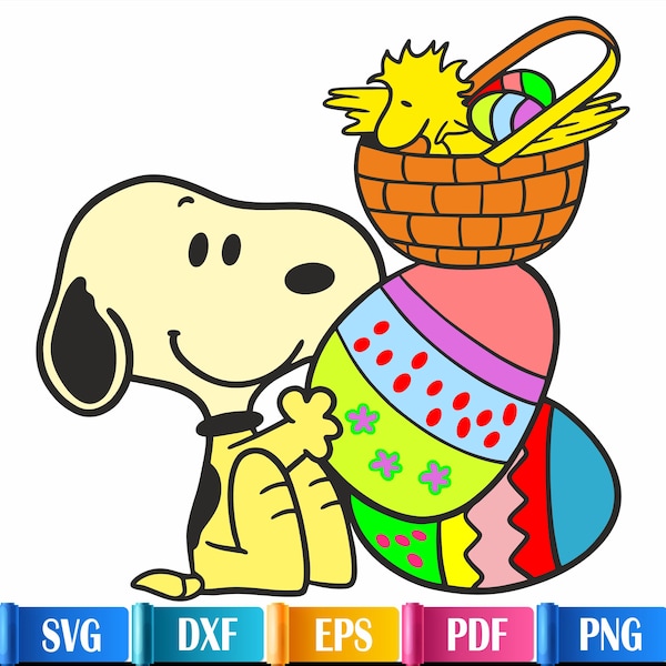 Snoopy Easter - Etsy
