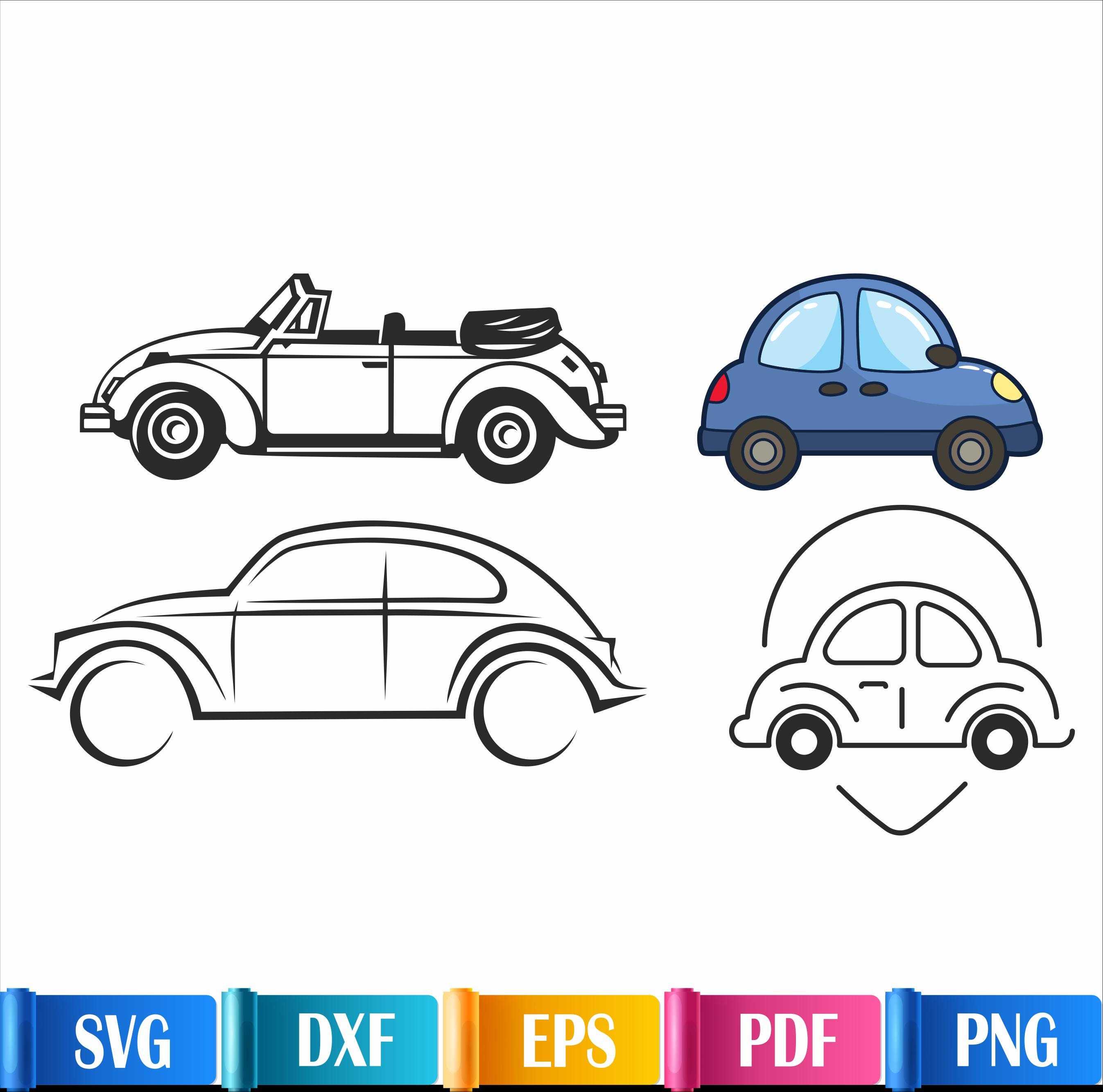 Wolkswagen Beetle Svg, Car Svg, Classic Beetle Svg, Digital Download ...